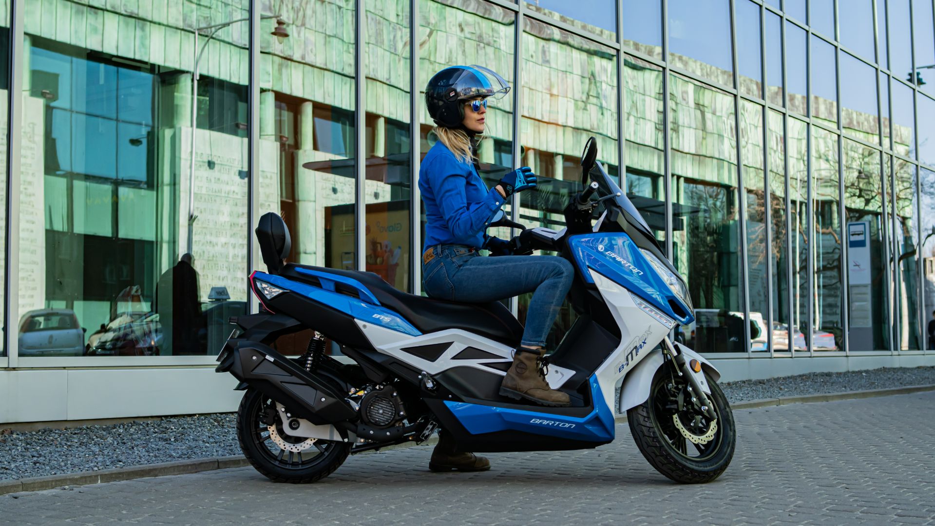 Barton B-Max 125 - skuter maxi 125 - Barton Motors